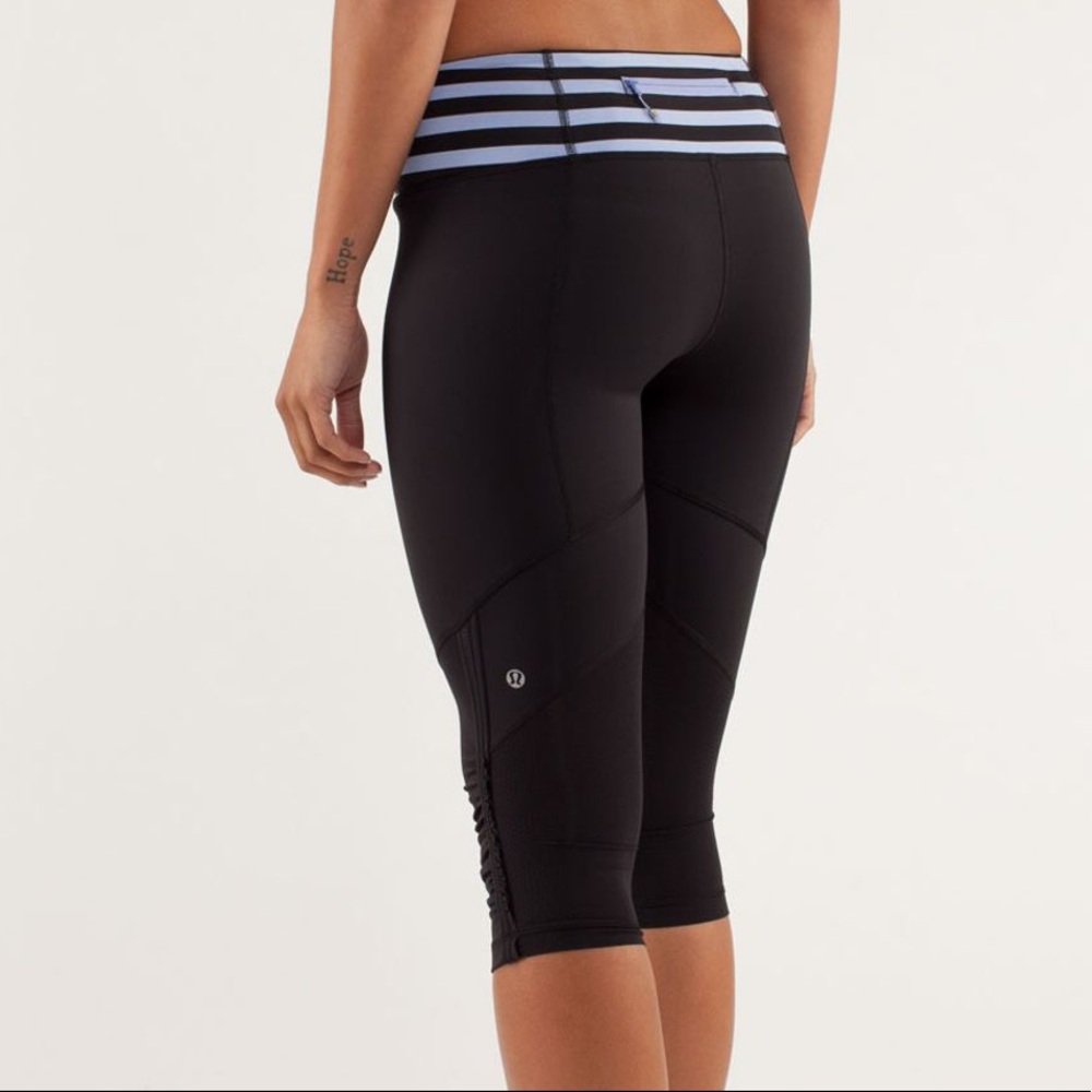 Lululemon Run For Your Life Crop - Gem